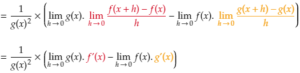 The Quotient Rule - DerivativeIt