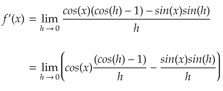 The Derivative of Cos - DerivativeIt